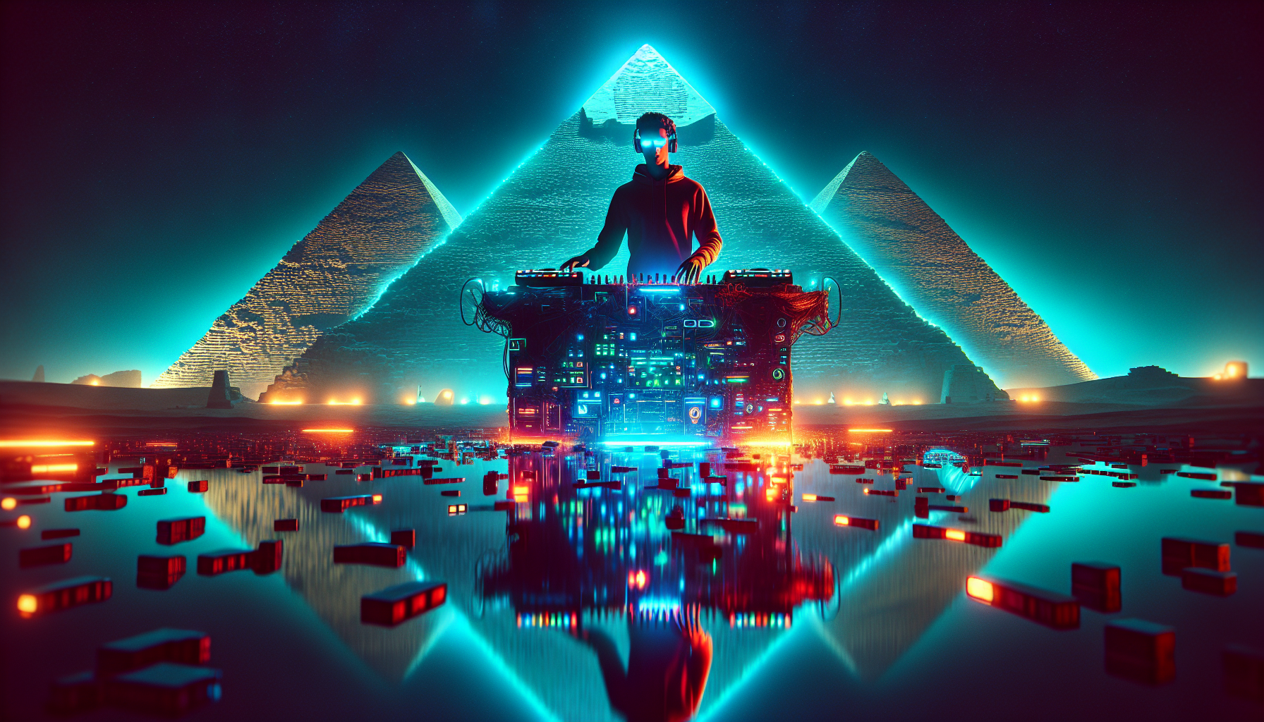 Tiësto Takes Over the Great Pyramids of Giza with Prismatic Show, Unve ...